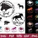 Trail Riding Horse & Rider SVG for Cricut, Horseback Trail Rider Clip ...