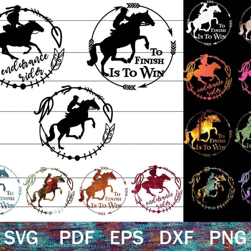 Horse Trail Ride Svg - Etsy