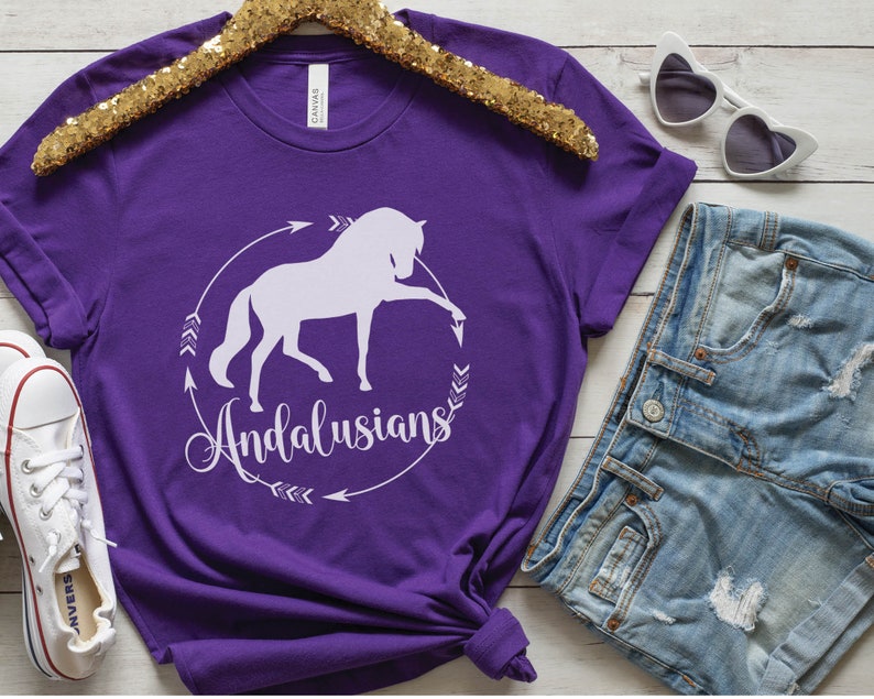 Andalusian Horse Shirt | Andalusian T-shirt, Andalusian Horse Gift ...