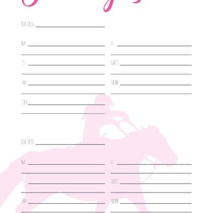 Barrel Racer's Journal - PDF | Barrel Racing Log Book | Barrel Racing ...