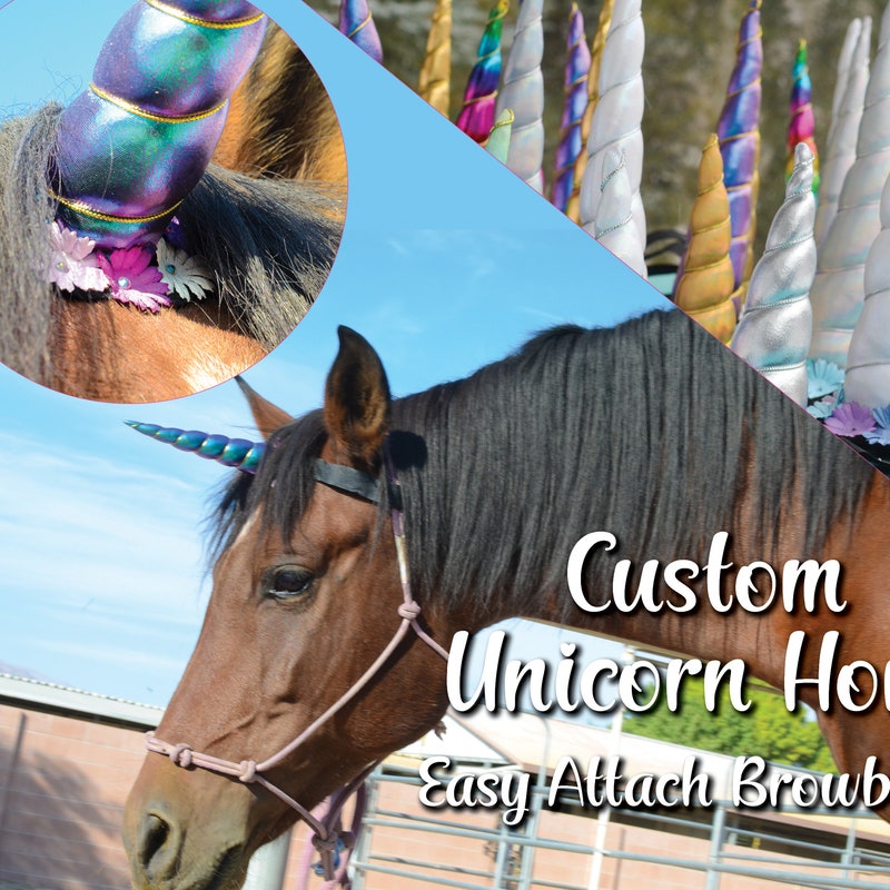 Cuernos de unicornio - Etsy México