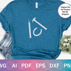 Farrier Tools SVG & PNG Bundle, Horse Farrier SVG Bundle, Farrier Clip ...