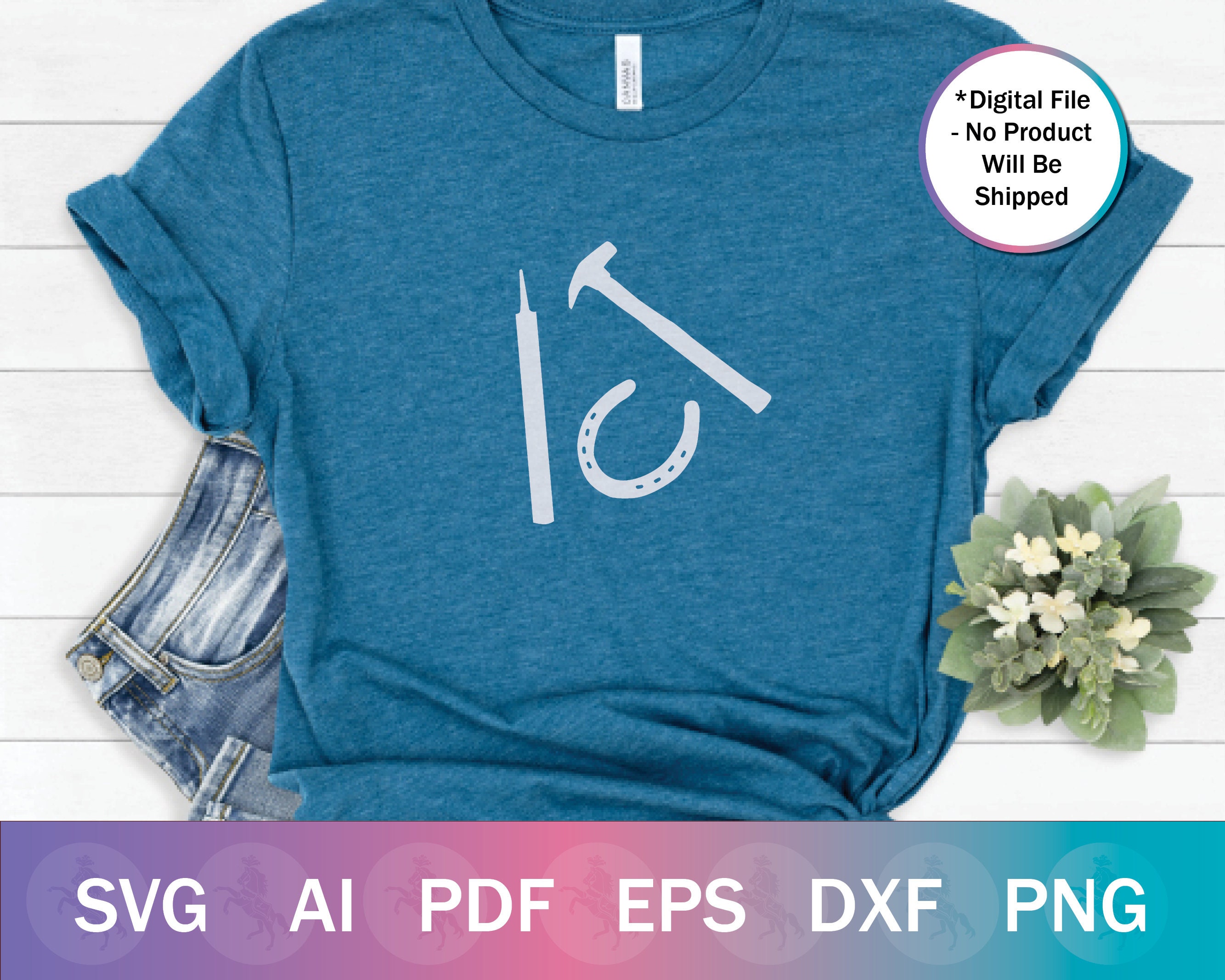 Farrier Tools SVG & PNG Bundle Horse Farrier SVG Bundle - Etsy
