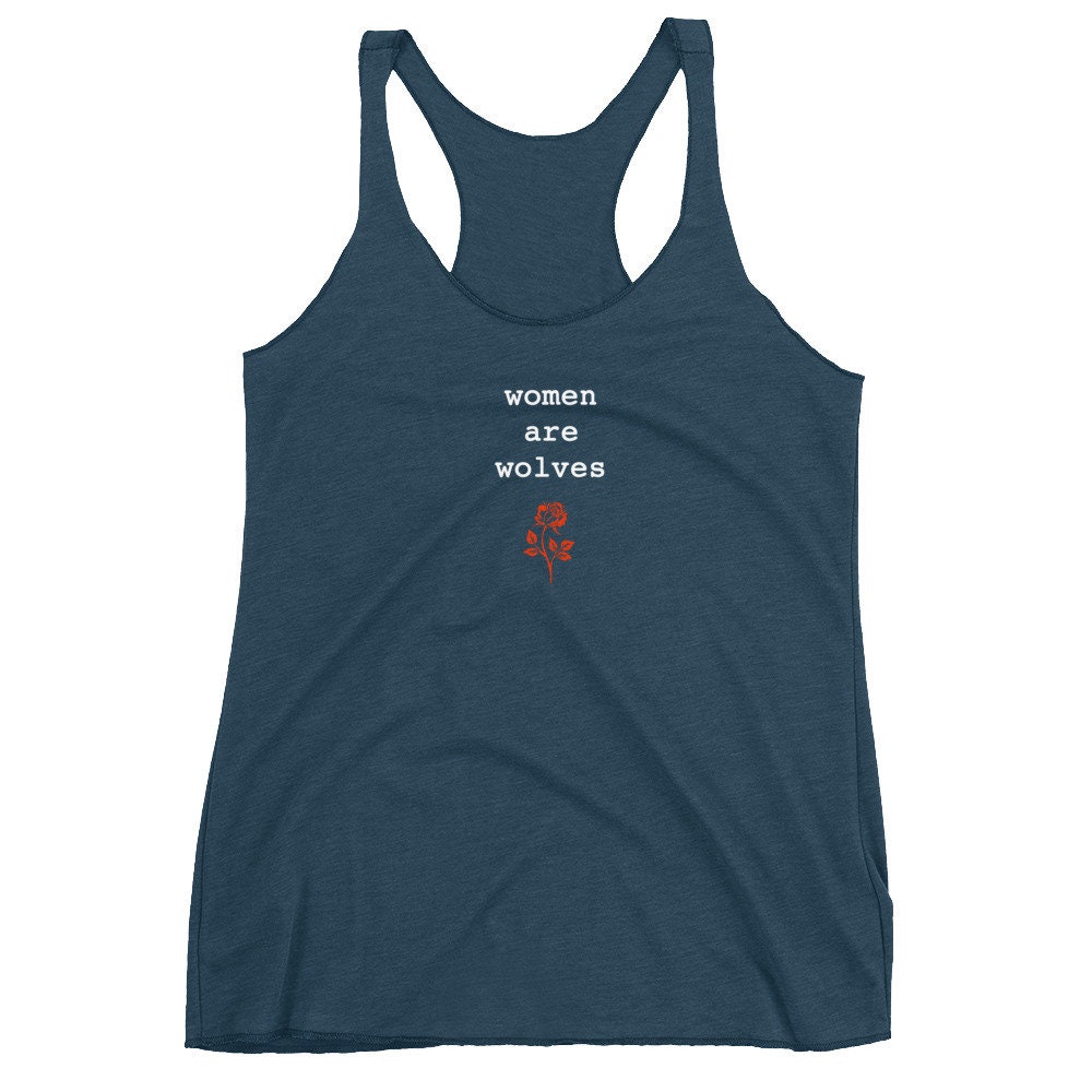 Women Are Wolves Workout Tank Feminist Tank Top Womens Clothing Tops ...