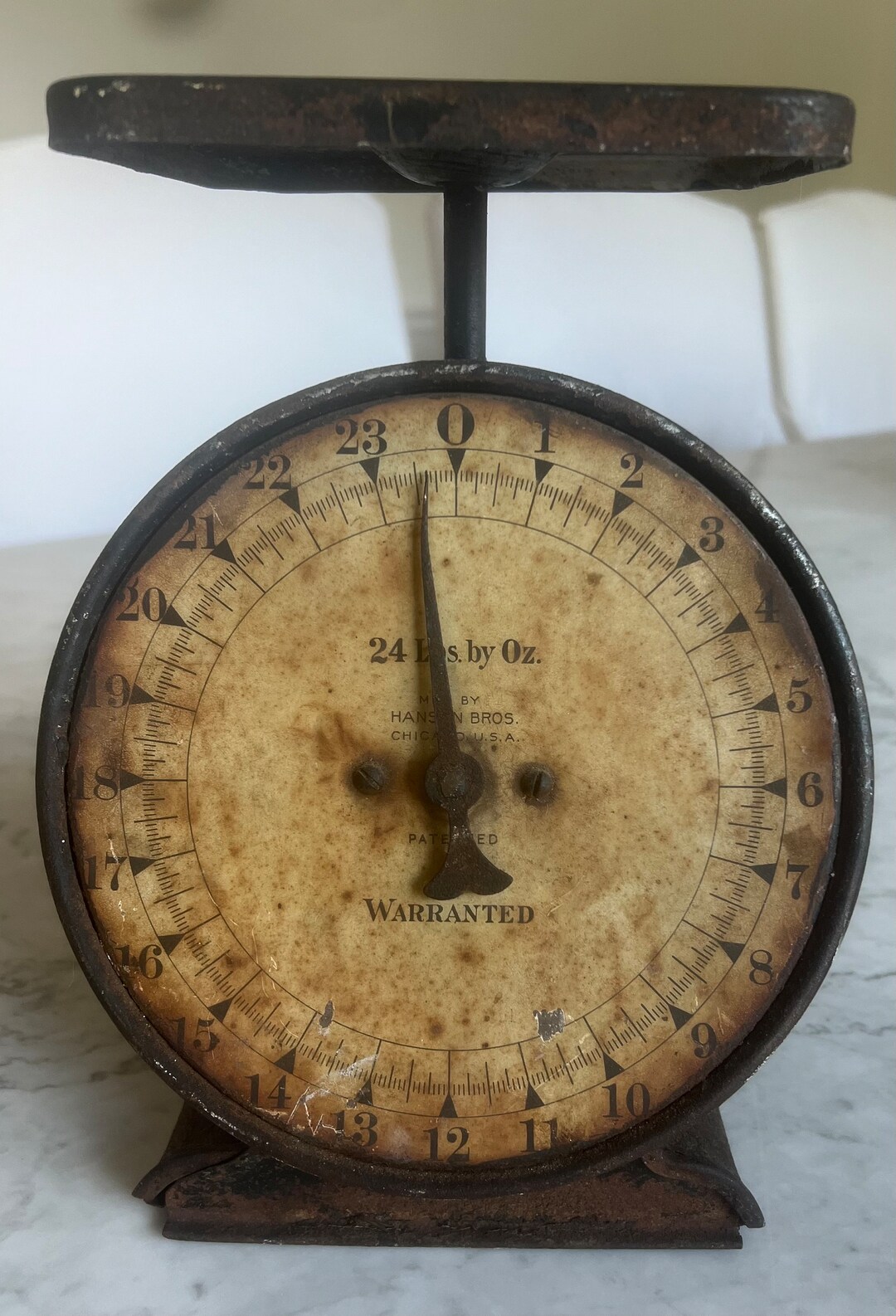 Antique Hanson Bros Scale - Etsy