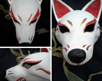 Kitsune mask | Etsy
