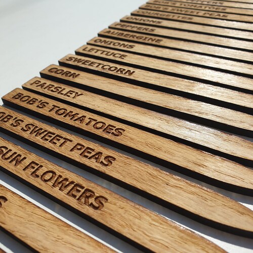 Plant Herb Name Waterproof Metal Markers Durable Name Tags - Etsy UK