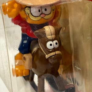 Garfield ERTL Diecast Rocking Horse 1990 Original Fat Cat Kitten ...