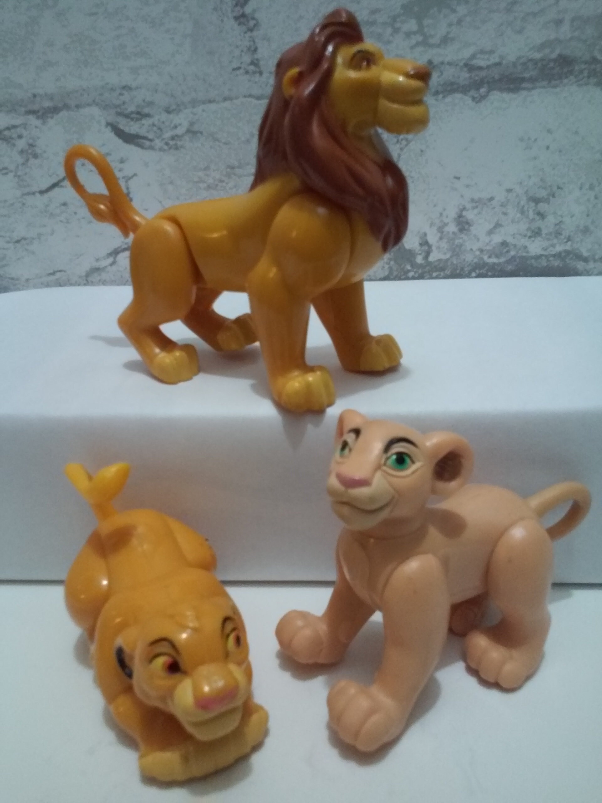 Lion King Mufasa Baby Simba Rafiki Plastic Figure Burger King - Etsy Canada