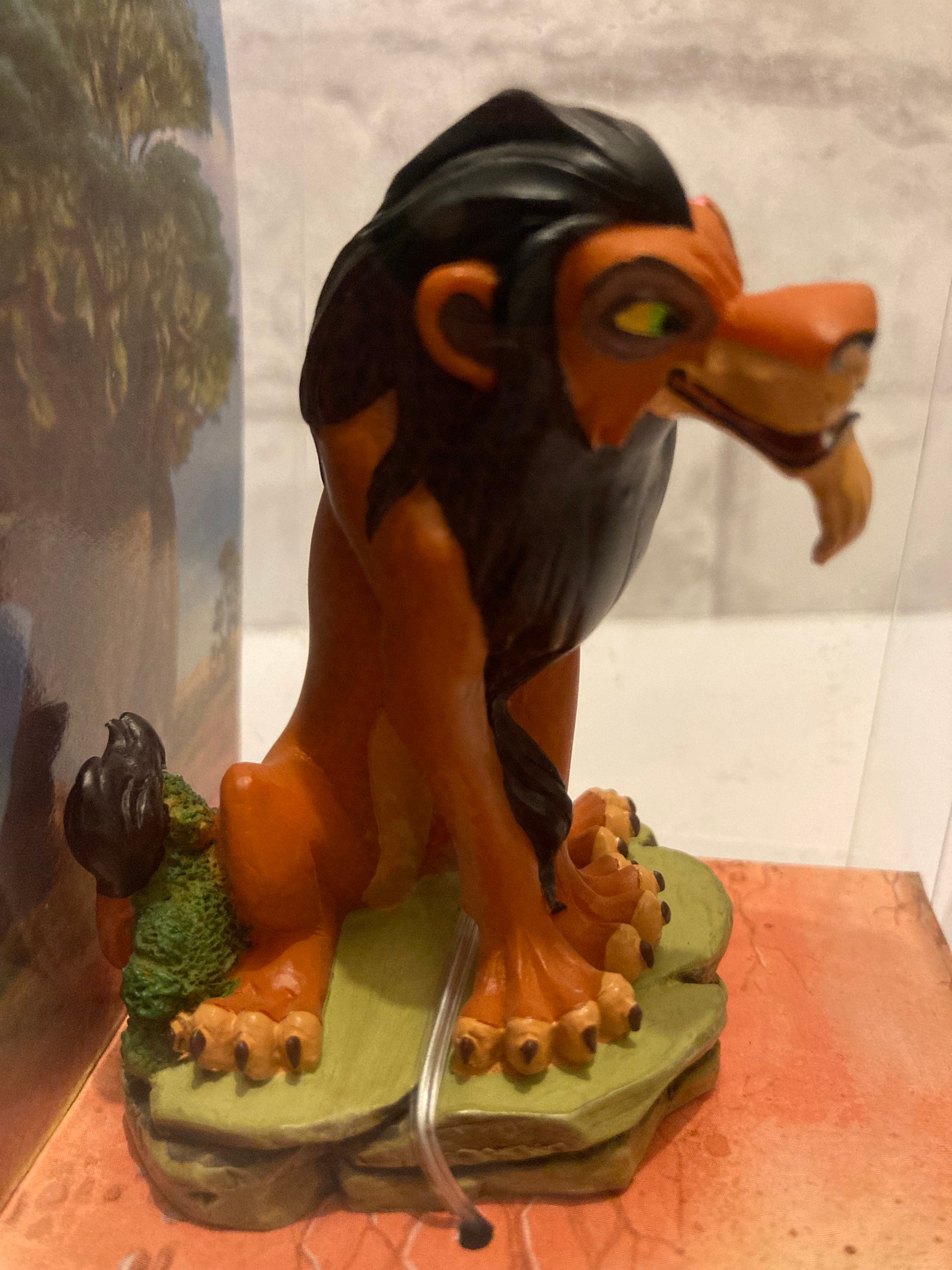 Lion King Scar Enesco Sculpted Figurine 1990s Villain Evil - Etsy