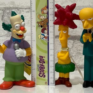 The Simpsons Burger King Global Fanfest 2000 Figures Dysfunctional ...