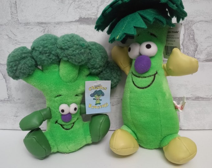 Vegetable Veggie Plush Stuffed Vintage TOYBOX Creations Vegetable ...