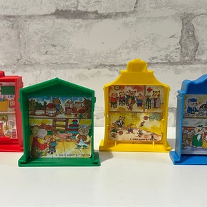 Richard Scarry's Busytown Lowly Worm's Apple Car 1994 Vintage Small ...