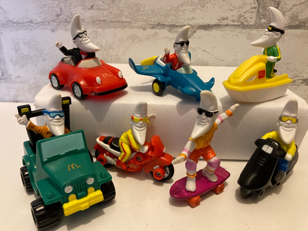 Mcdonald's Mac Tonight Happy Meal Toys Complete Set 1988 - Etsy