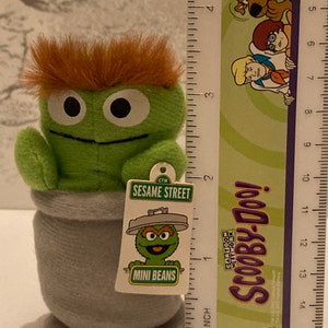 Sesame Street Kellogg's Mini Bean Stuffed Cereal Premium Children's TV ...