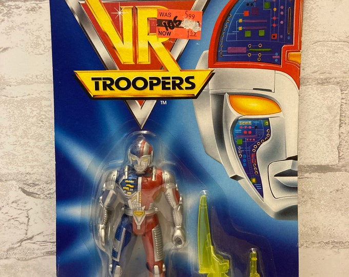 VR Troopers Saban's Action Figure RYAN STEELE 1994 Sealed Science ...