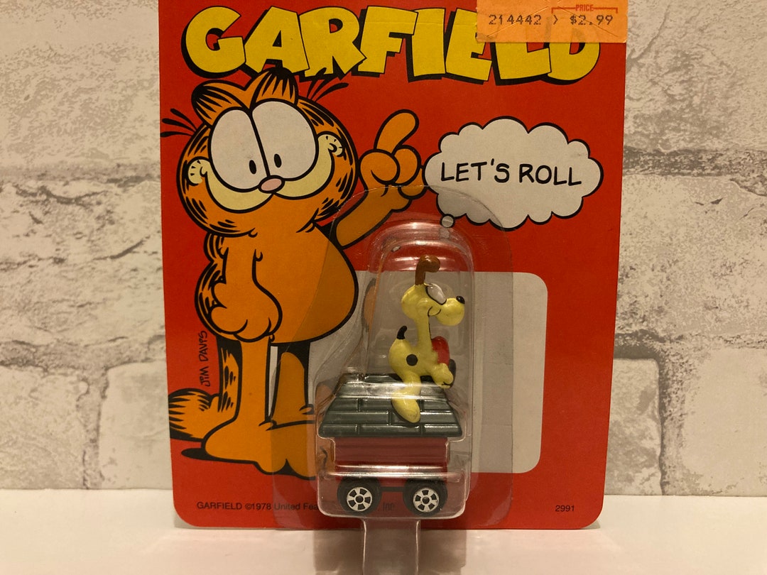 Garfield ERTL Diecast Odie Doghouse Vehicle 1990 Original Fat Cat ...