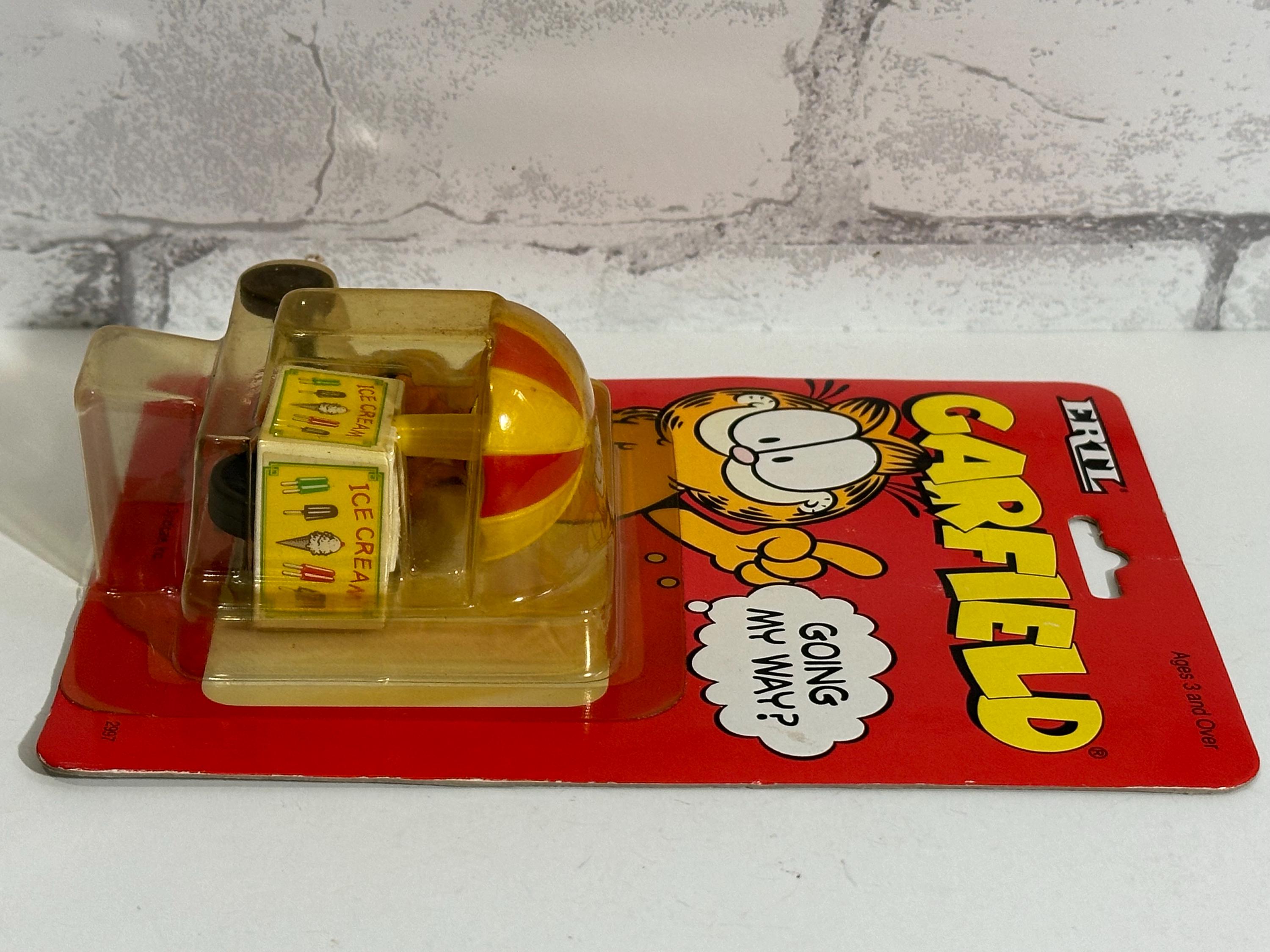 Garfield ERTL Diecast Ice Cream Truck 1990 Original Fat Cat Kitten ...