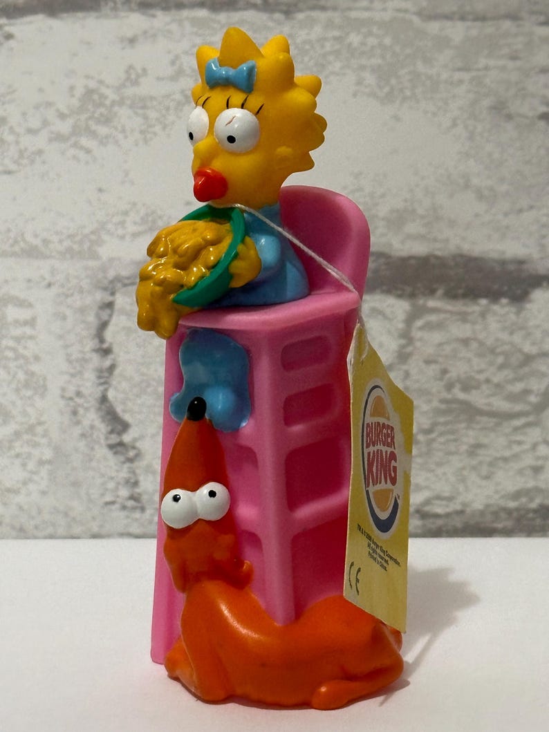 The Simpsons Burger King Global Fanfest 2000 Figures Dysfunctional ...