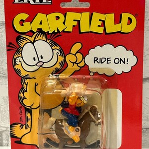 Garfield ERTL Diecast Rocking Horse 1990 Original Fat Cat Kitten ...