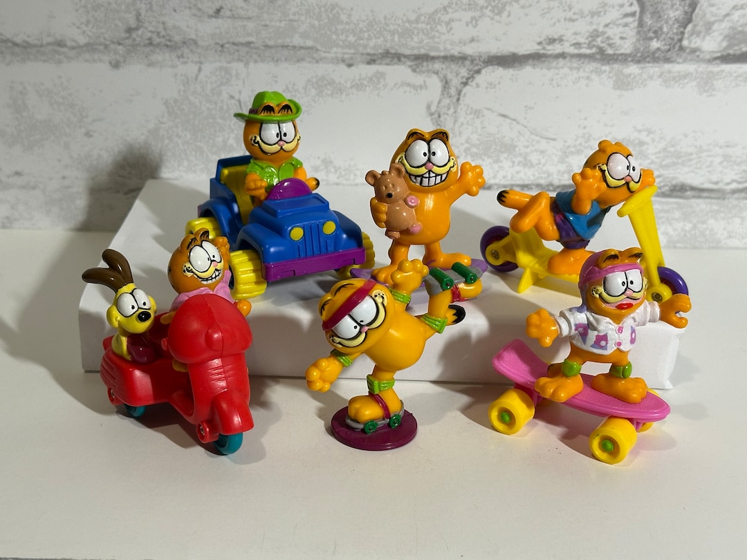Mcdonald's Garfield Happy Meal Toys 1988 SEALED Pick Your Favorite ...