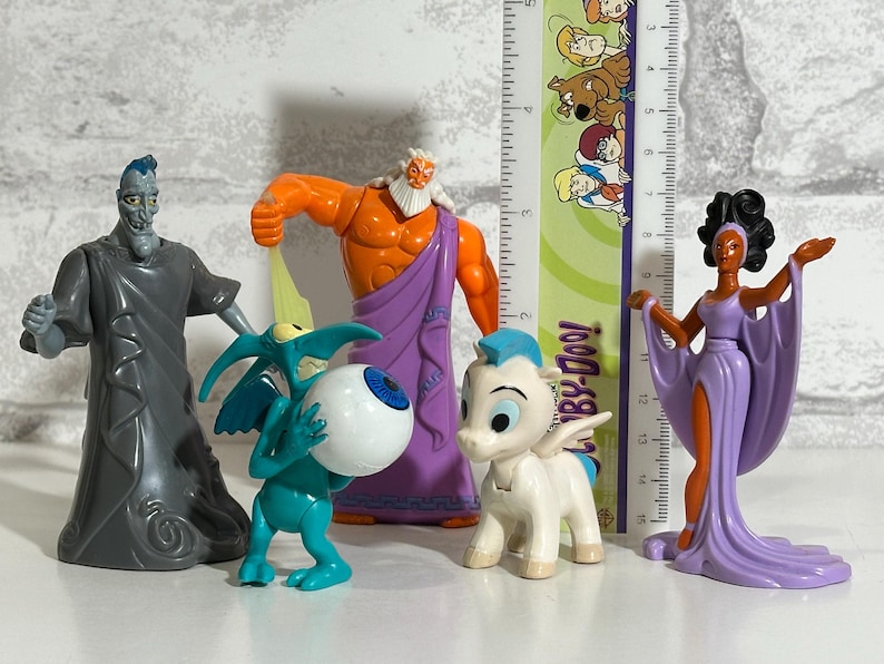 Vintage HERCULES Figures Mcdonalds Happy Meal Toys Disney 1997 - Pick ...