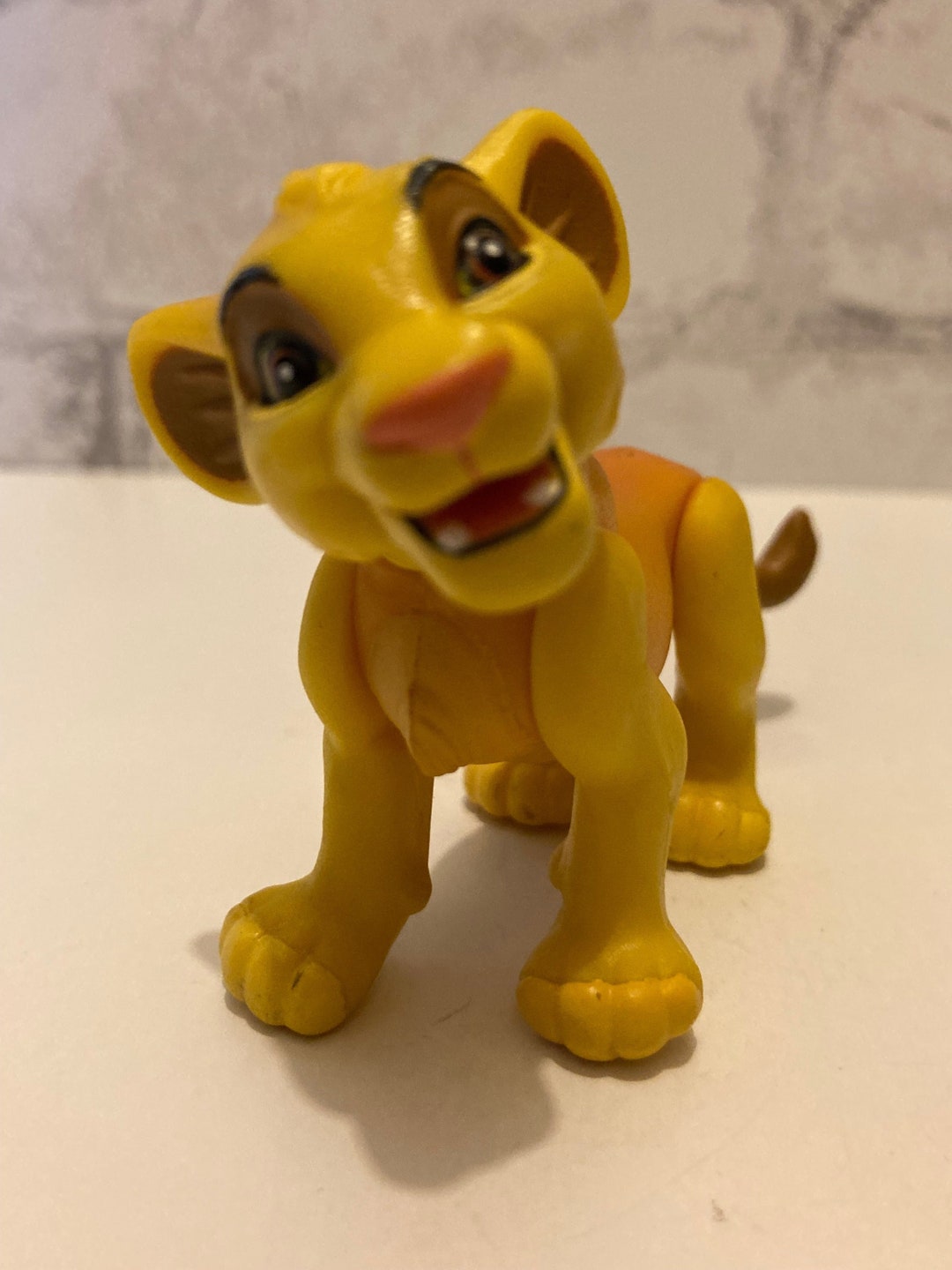 Lion King Baby Simba Plastic Figure 1990s Disney Movie Action Figure ...