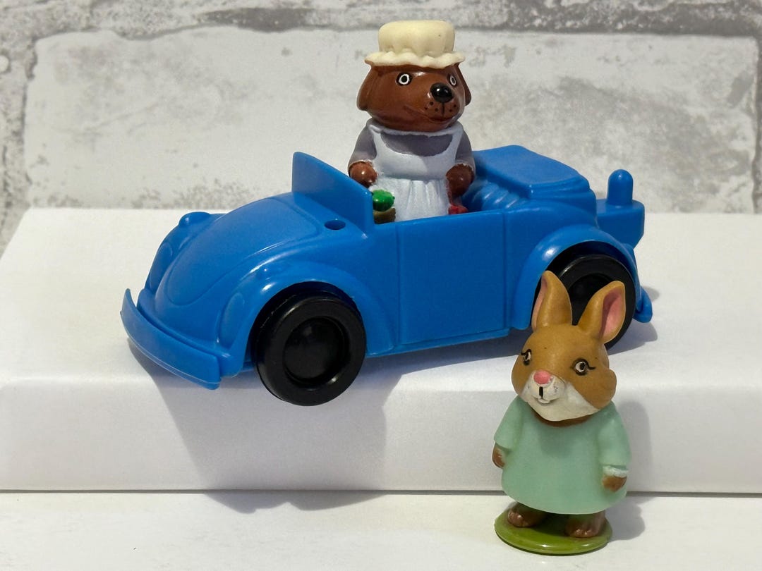 Richard Scarry 1976 Figure Puzzle Town Hong Kong World of Scarry Patsy ...