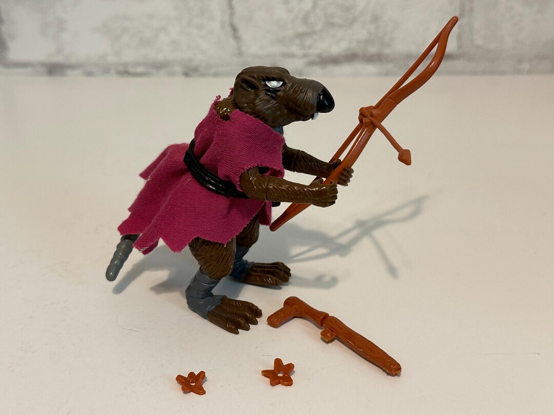 Teenage Mutant Ninja Turtles Splinter Action Figure TMNT Original ...