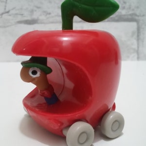 Richard Scarry's Busytown Lowly Worm's Apple Car 1994 Vintage Small ...