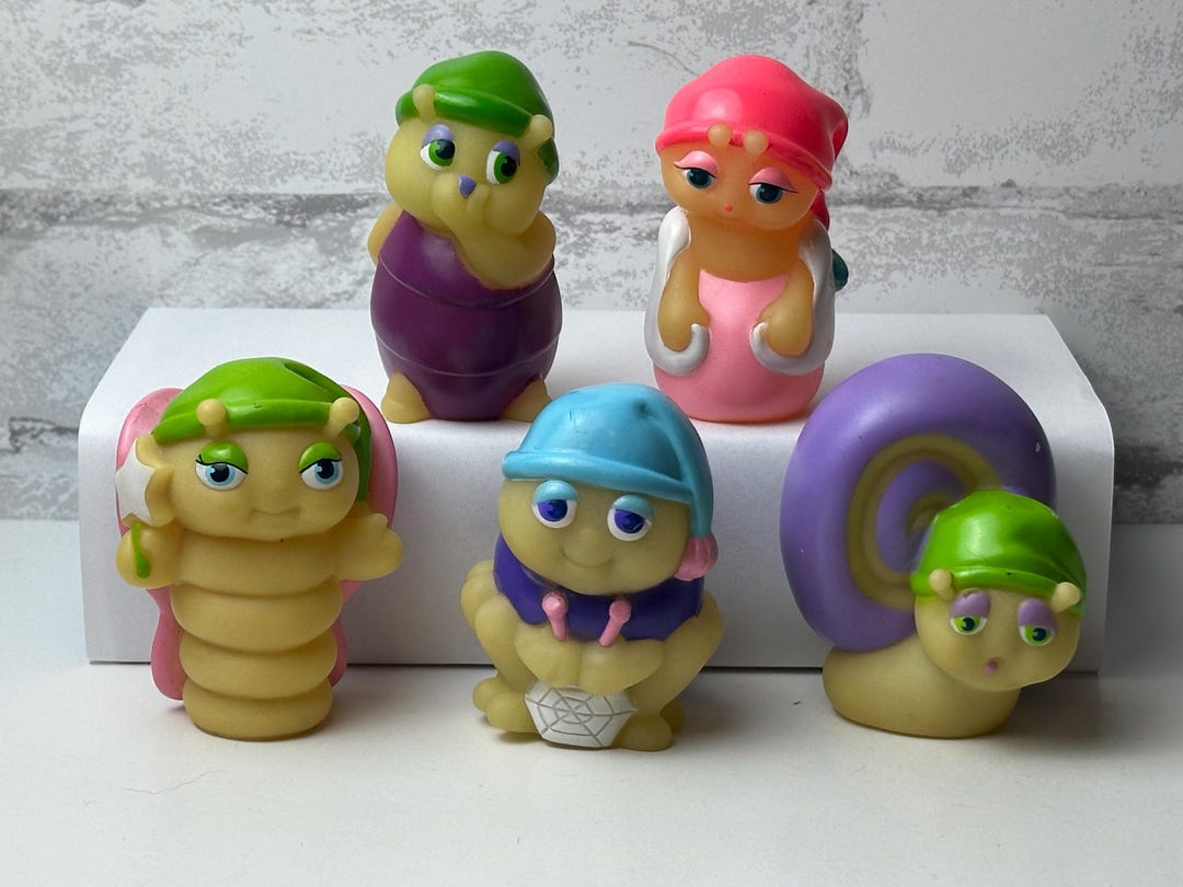 Vintage Hasbro Playskool Glo Friends Figures 1980s Pick Your Favorite ...