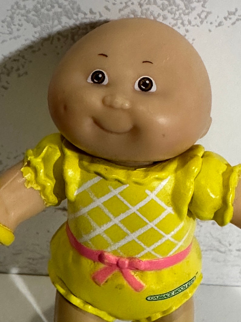 Cabbage Patch Poseable Figures 1984 Cabbage Patch Kids PVC Figure ...
