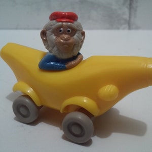 Richard Scarry's Busytown Lowly Worm's Apple Car 1994 Vintage Small ...