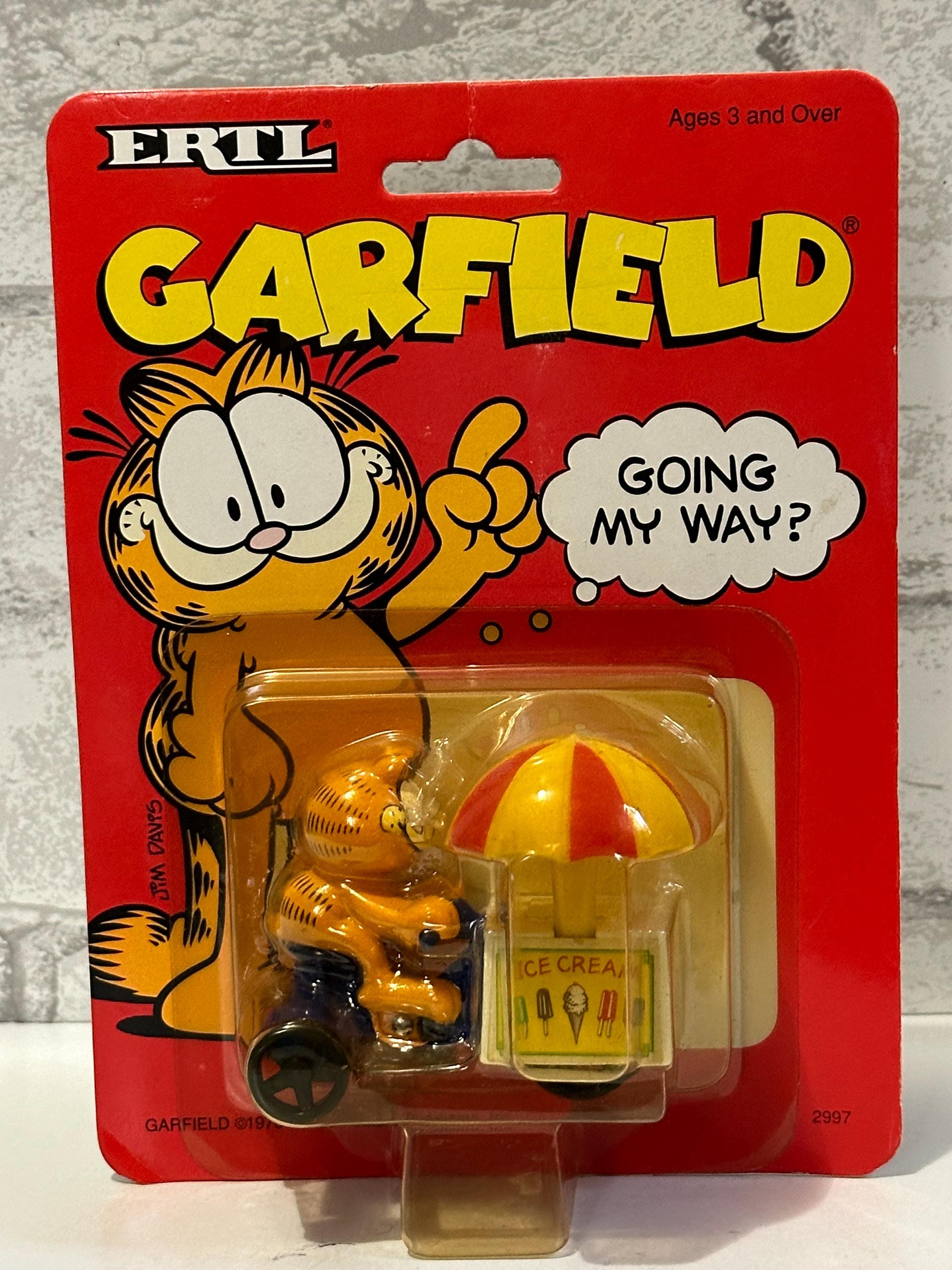 Garfield ERTL Diecast Ice Cream Truck 1990 Original Fat Cat Kitten ...