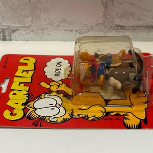 Garfield ERTL Diecast Rocking Horse 1990 Original Fat Cat Kitten ...