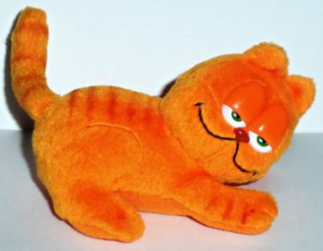Garfield THE MOVIE Wendy's Magnetic Stuffed Plush Fat Cat Sealed Rare ...