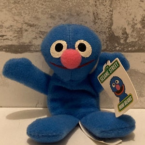 Sesame Street Kellogg's Mini Bean Stuffed Cereal Premium Children's TV ...