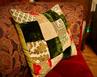 Green patchwork | Etsy