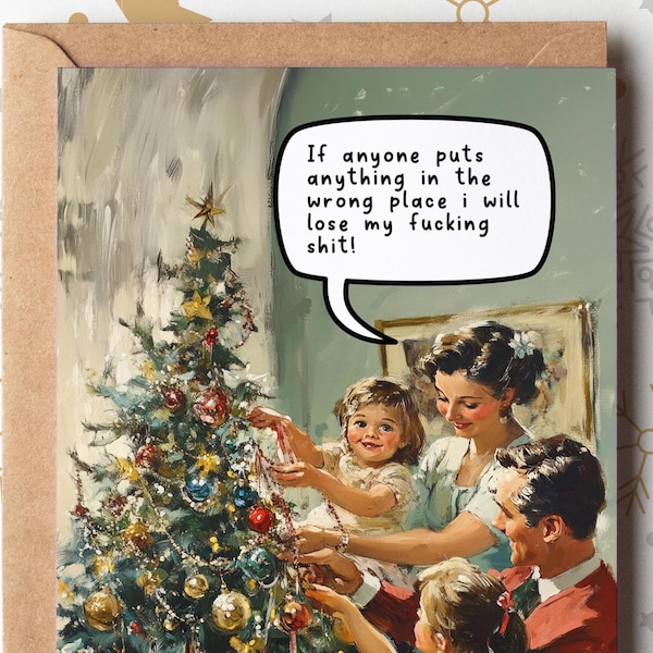 Funny Christmas Cards - Etsy