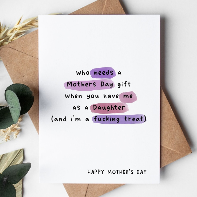 Funny Mothers Day Cards - Etsy