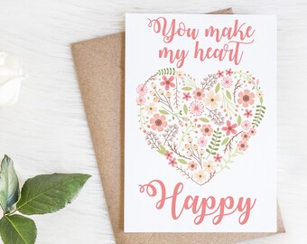Make my heart happy | Etsy