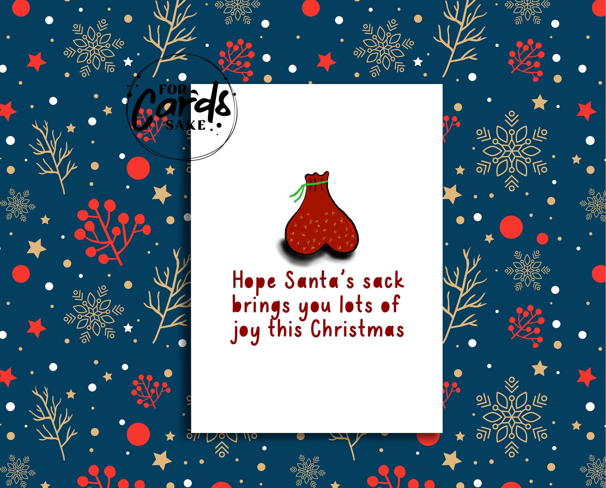 Rude christmas cards store