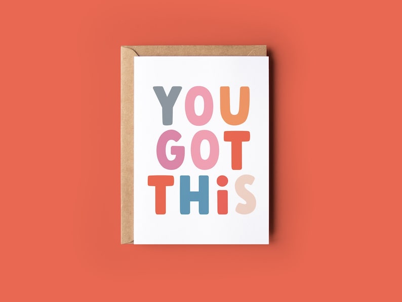 Good Luck Card Best of Luck Card New Job Card Job Interview - Etsy