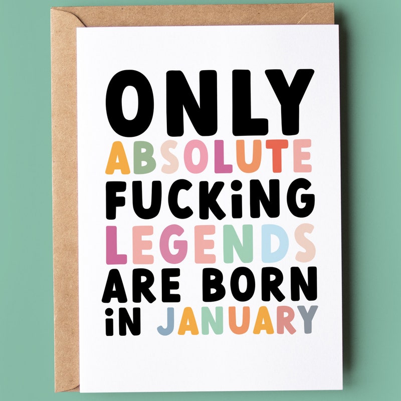 January Greeting Cards - Etsy UK