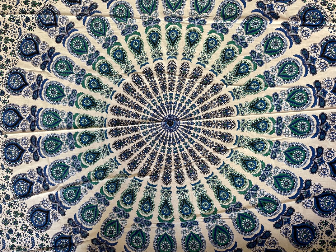 Hanging Indian Wall Decoration Mandala - Etsy