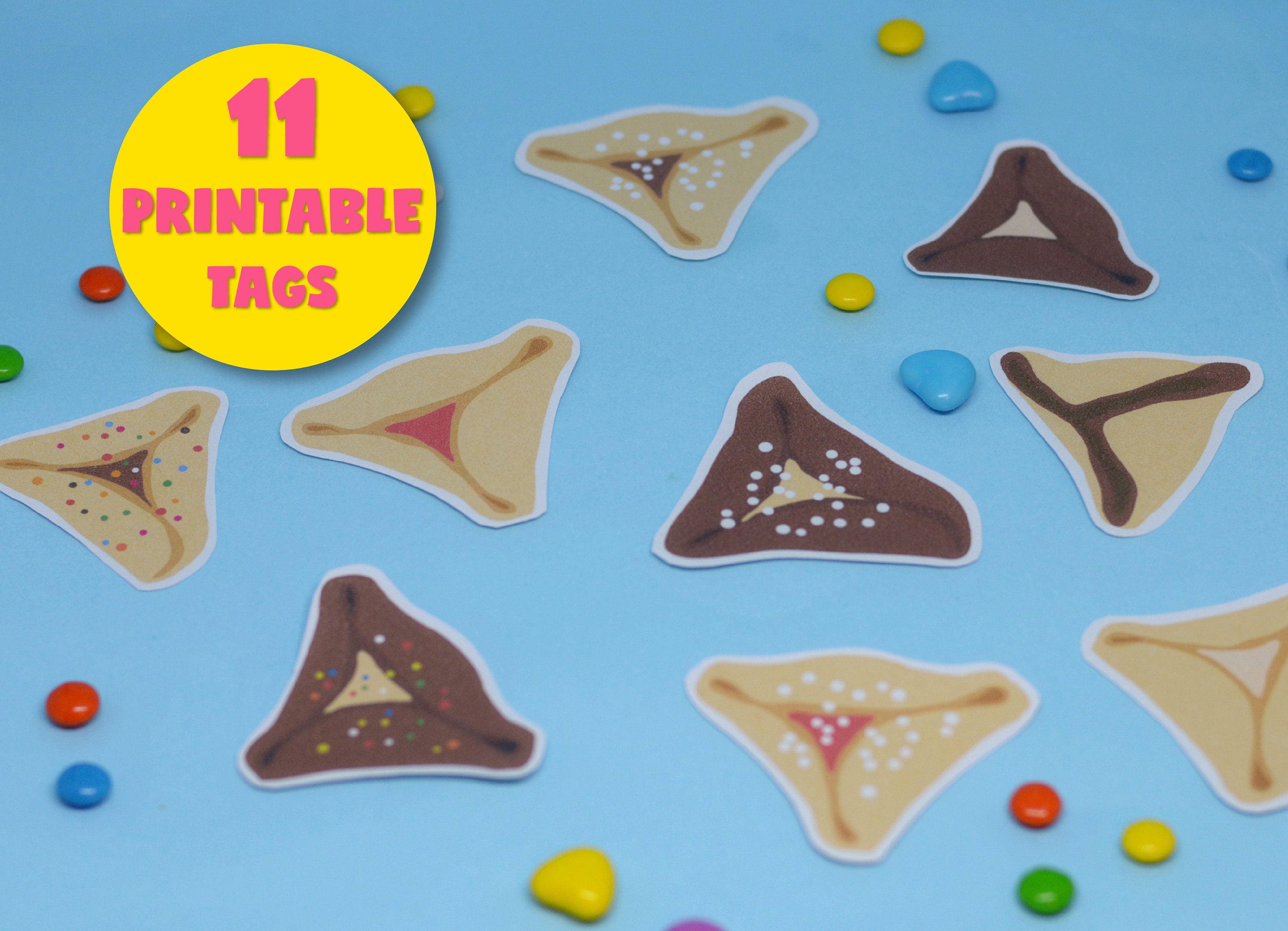 Purim Tags Printable Purim Greeting Card Purim Basket Purim - Etsy