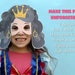 Queen Esther Mask, Purim Costume, Queen Mask, Purim Tradition, Purim ...