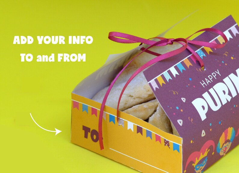 Printable Mishloach Manotpurim Basket Purim Craft for Kids - Etsy