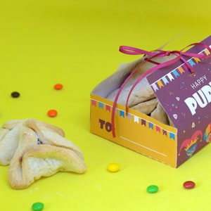 Printable Mishloach Manot,purim Basket, Purim Craft for Kids, Jewish ...