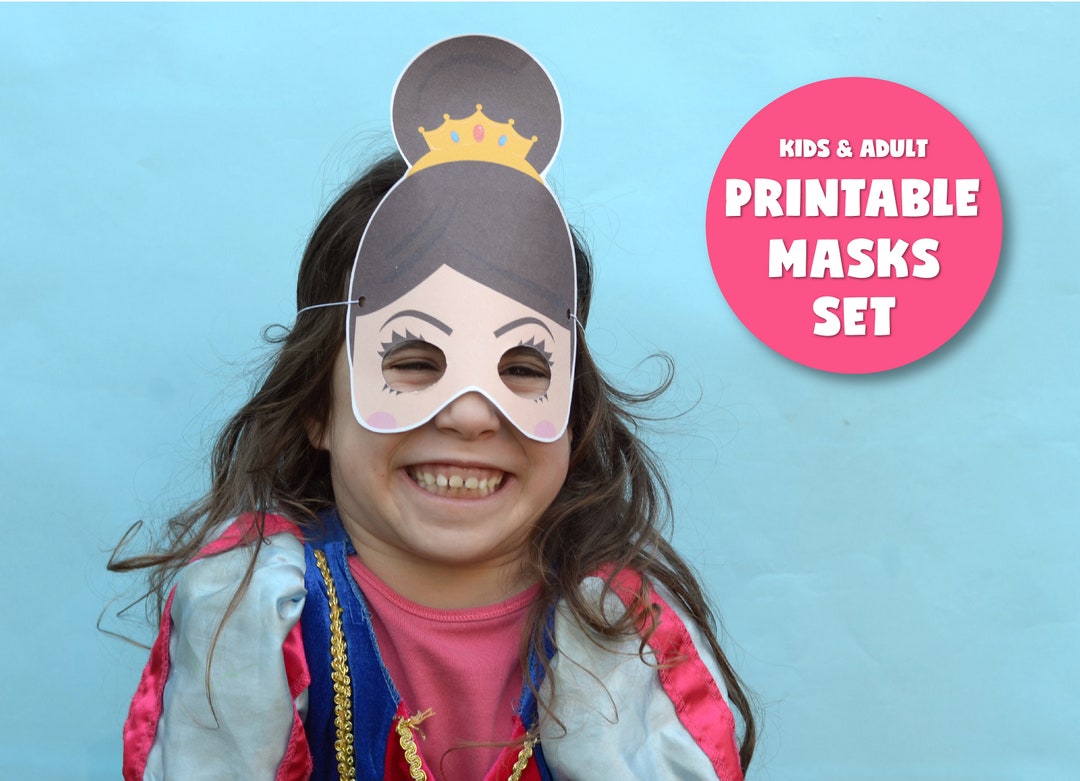 Purim Mask, Purim Costume for Toddler, Queen Mask, Vashti Mask, Purim ...